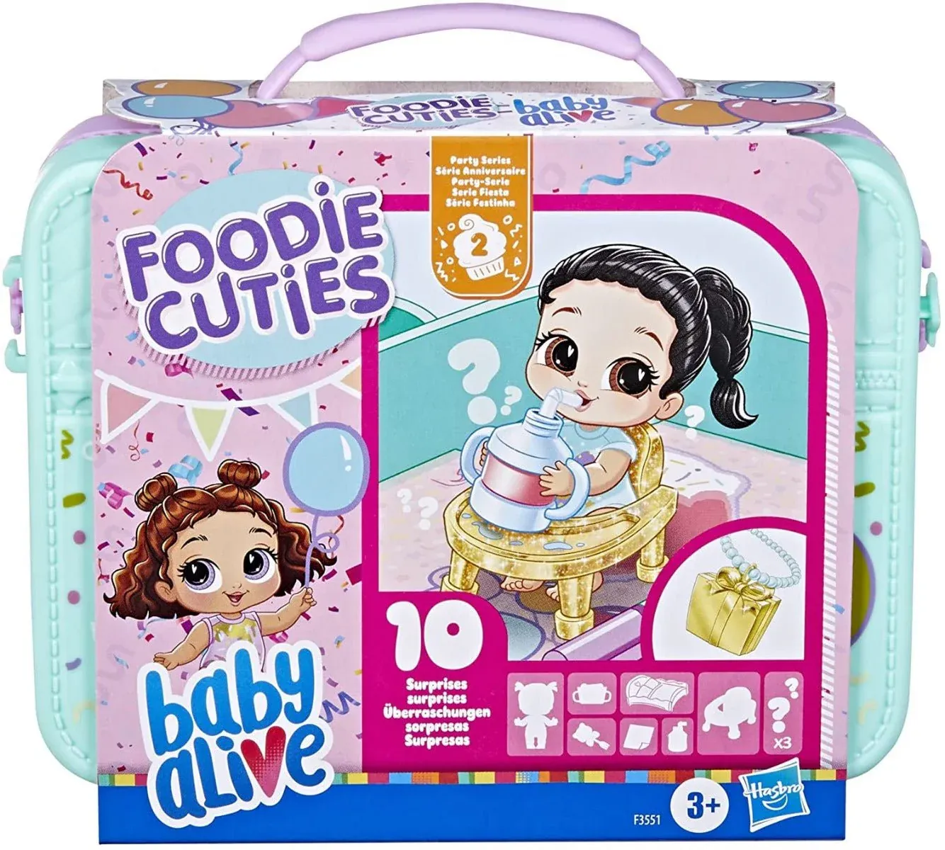 Baby Alive Foodie Cuties - Sorpresa en Caja de Almuerzos con Accesorios ...